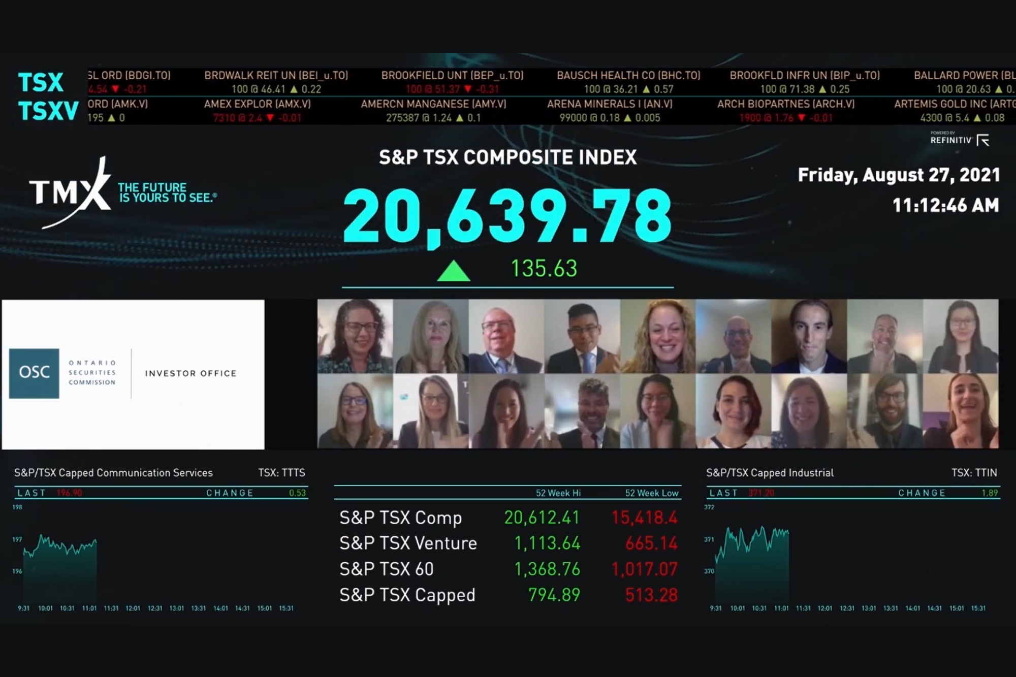 TMX TSX | TSXV - News - Market Opens